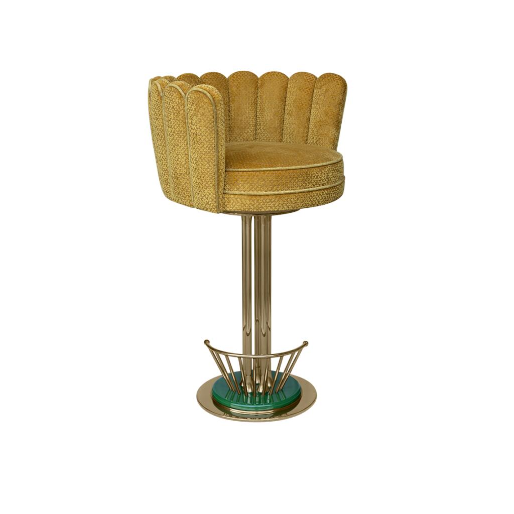 Angel Bar Stool by the Glamorous Ottiu | Beyond Upholstery