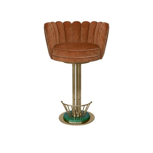 Angel Bar Stool by the Glamorous Ottiu | Beyond Upholstery