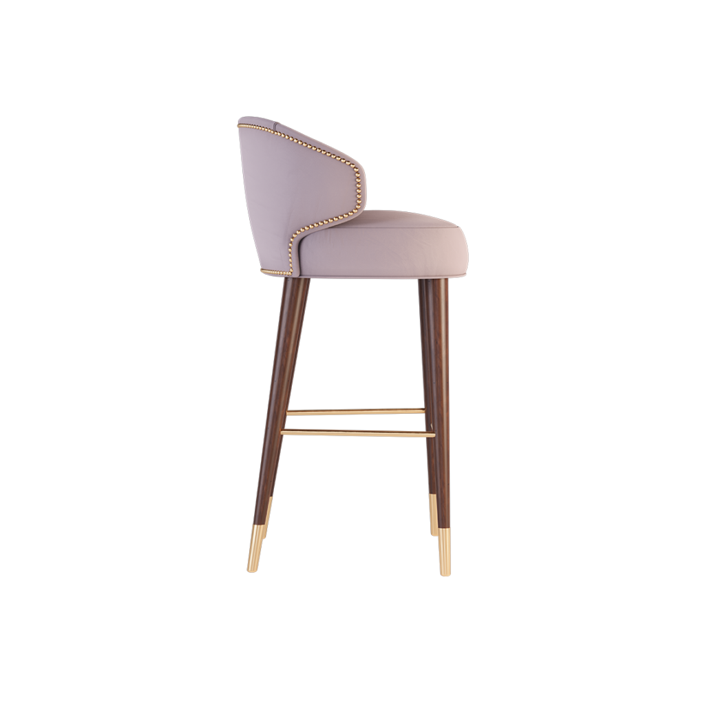 Tippi Bar Chair by the Glamorous Ottiu | Beyond Upholstery