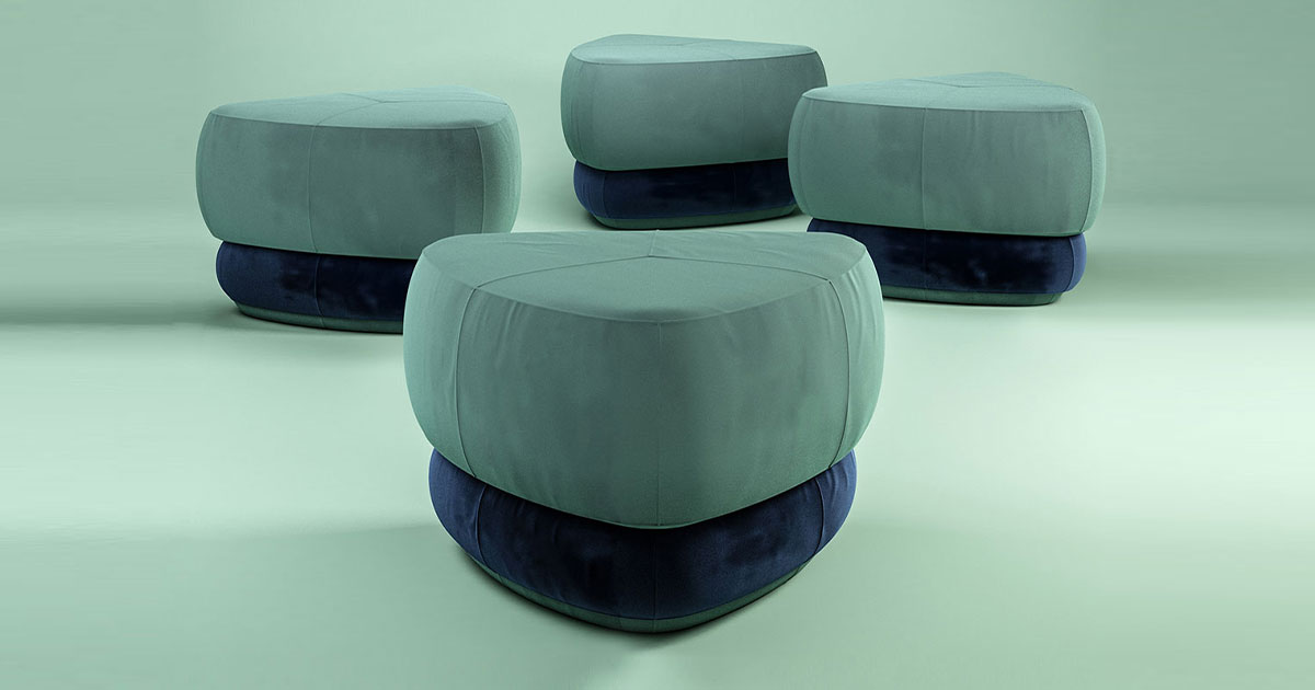 Abbe Stool by the Glamorous Ottiu | Beyond Upholstery