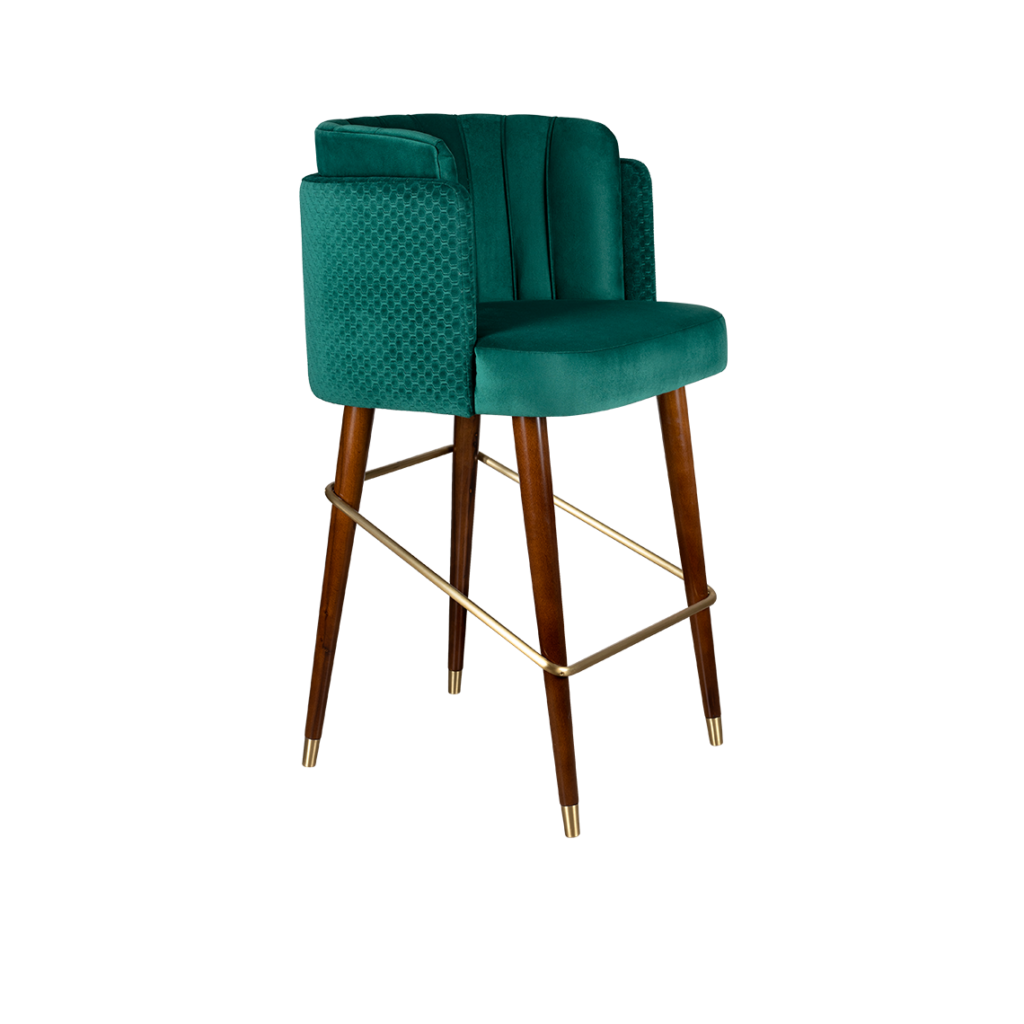 Anita Bar Chair by the Glamorous Ottiu | Beyond Upholstery