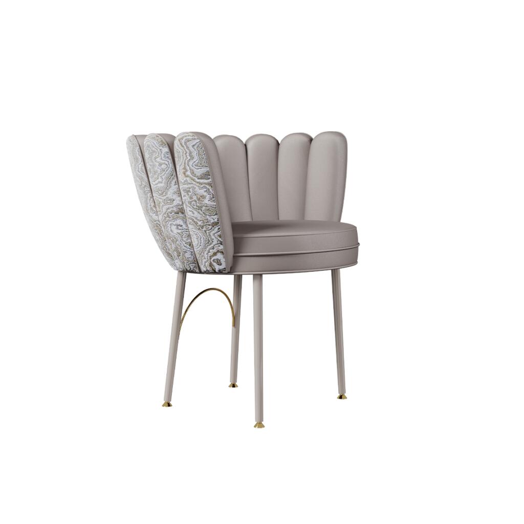 Angel Dining Chair by the Glamorous Ottiu | Beyond Upholstery