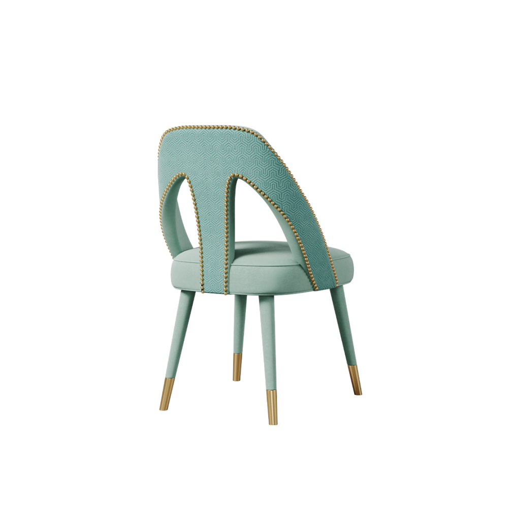 Caron Dining Chair by the Glamorous Ottiu | Beyond Upholstery
