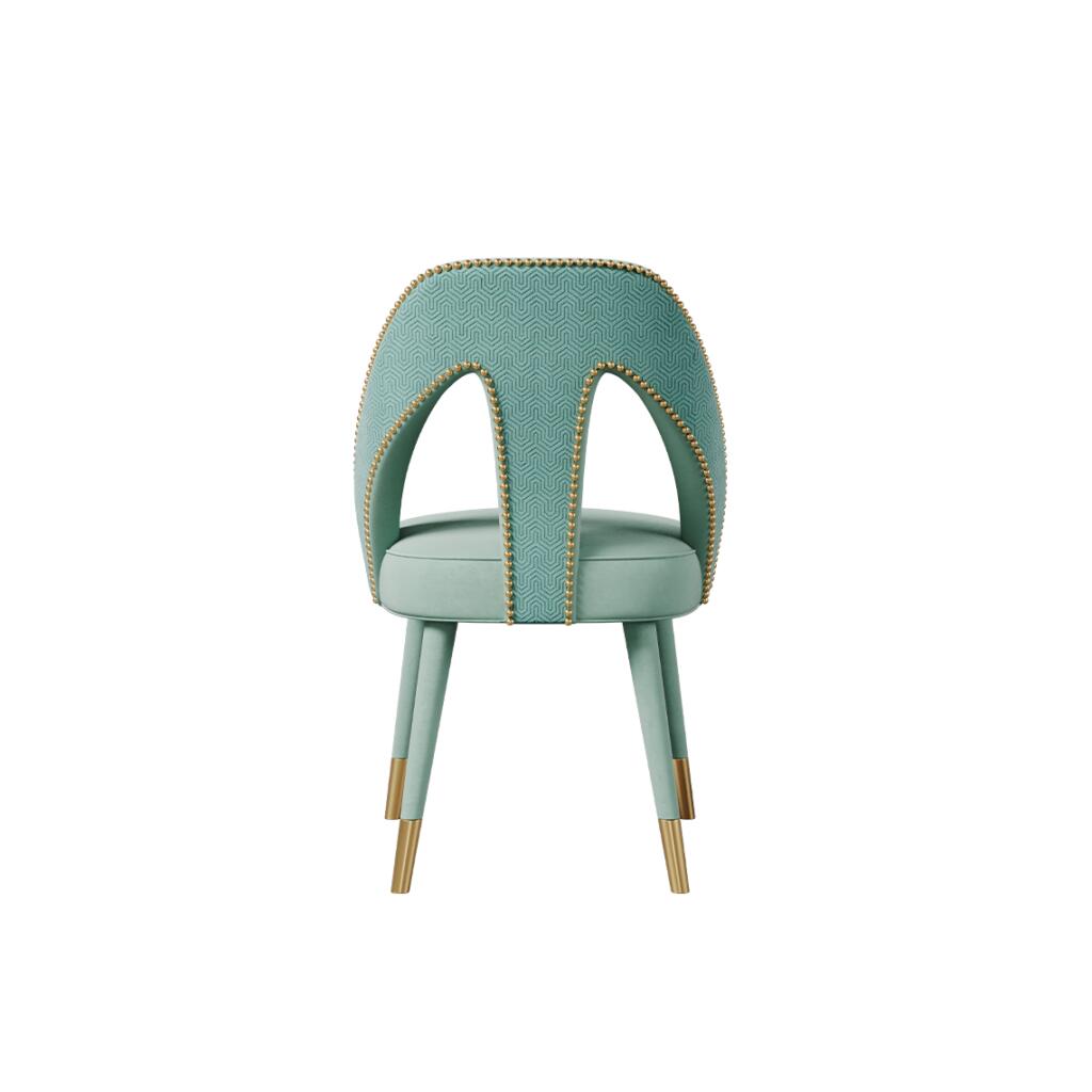 Caron Dining Chair by the Glamorous Ottiu | Beyond Upholstery