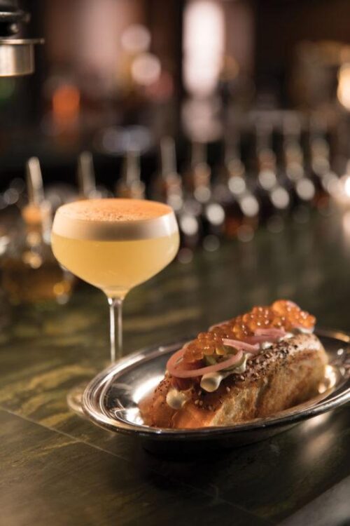 Deep Dive bar by the Glamorous Ottiu Beyond Upholstery