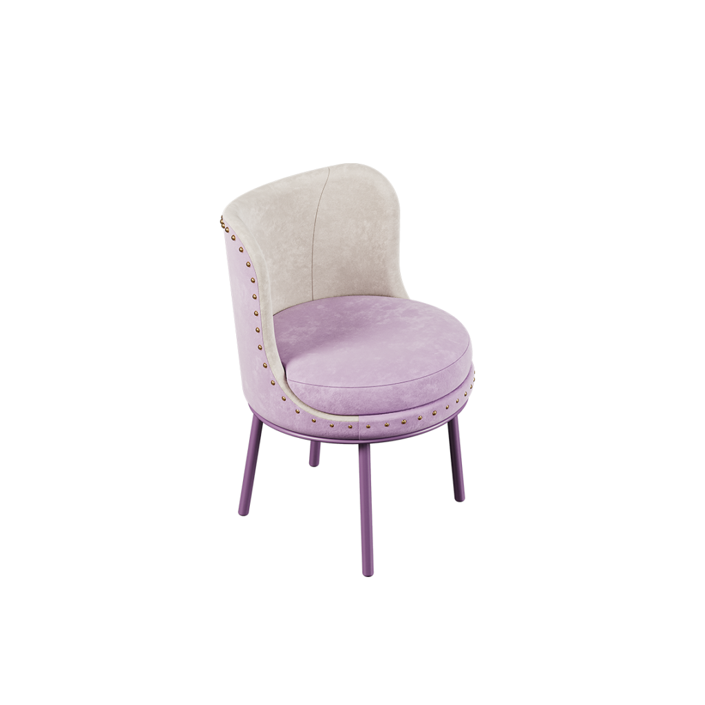 Fay Dining Chair by the Glamorous Ottiu Beyond Upholstery