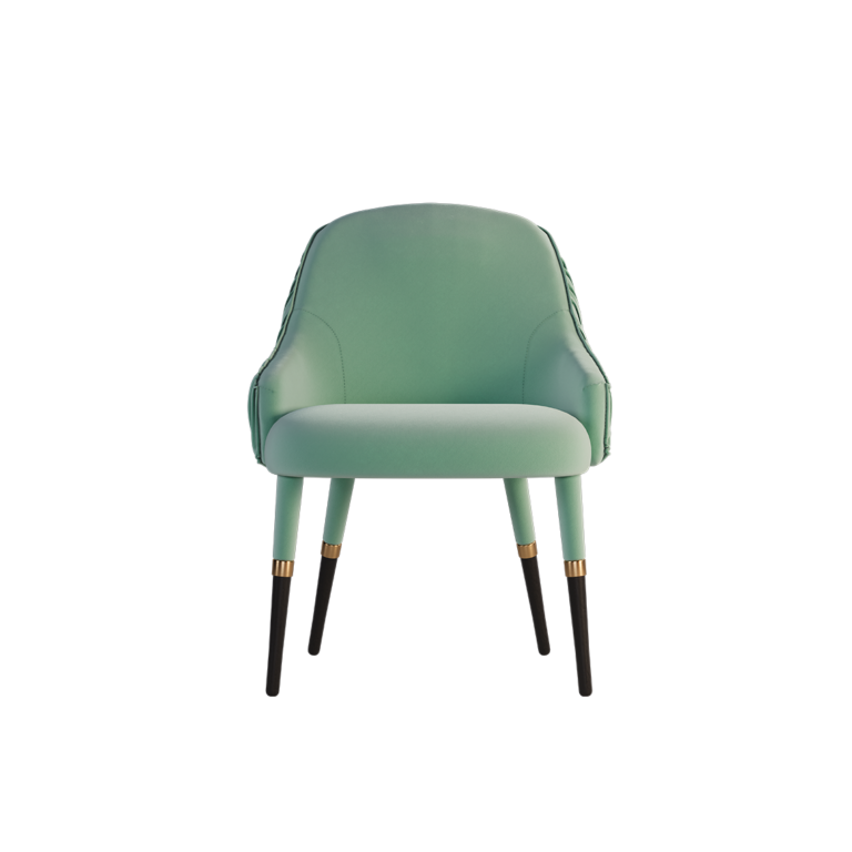 Gardner Dining Chair by the Glamorous Ottiu | Beyond Upholstery