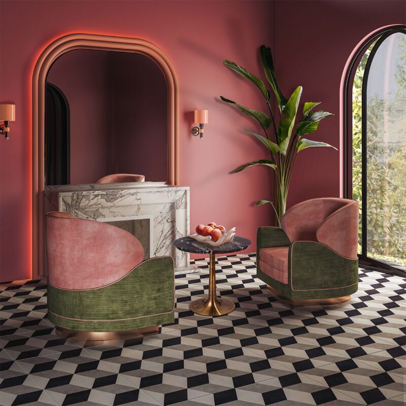 7 Trendy Armchairs by the Glamorous Ottiu Beyond Upholstery