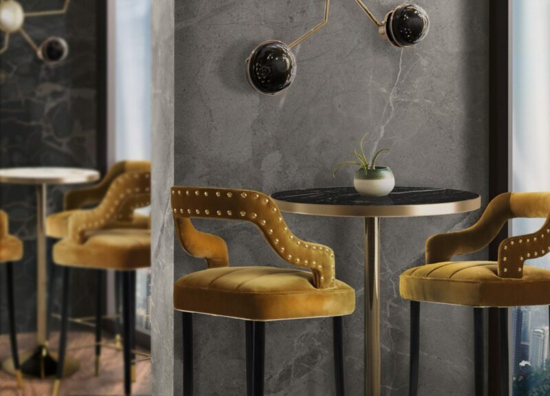 10 Timeless Bar Stools by the Glamorous Ottiu Upholstery