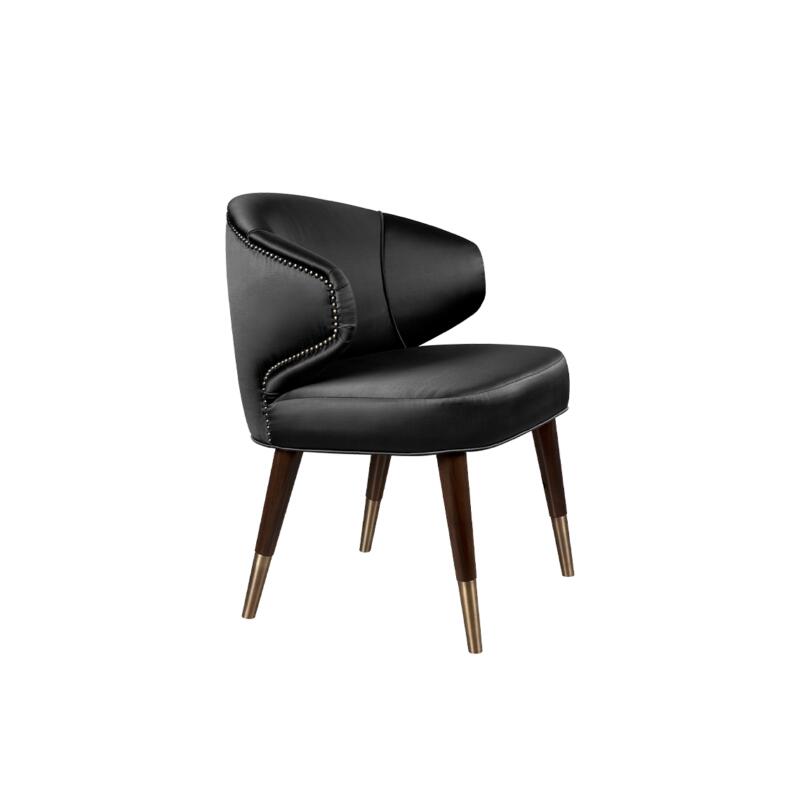 Tippi Dining Chair by the Glamorous Ottiu Beyond Upholstery