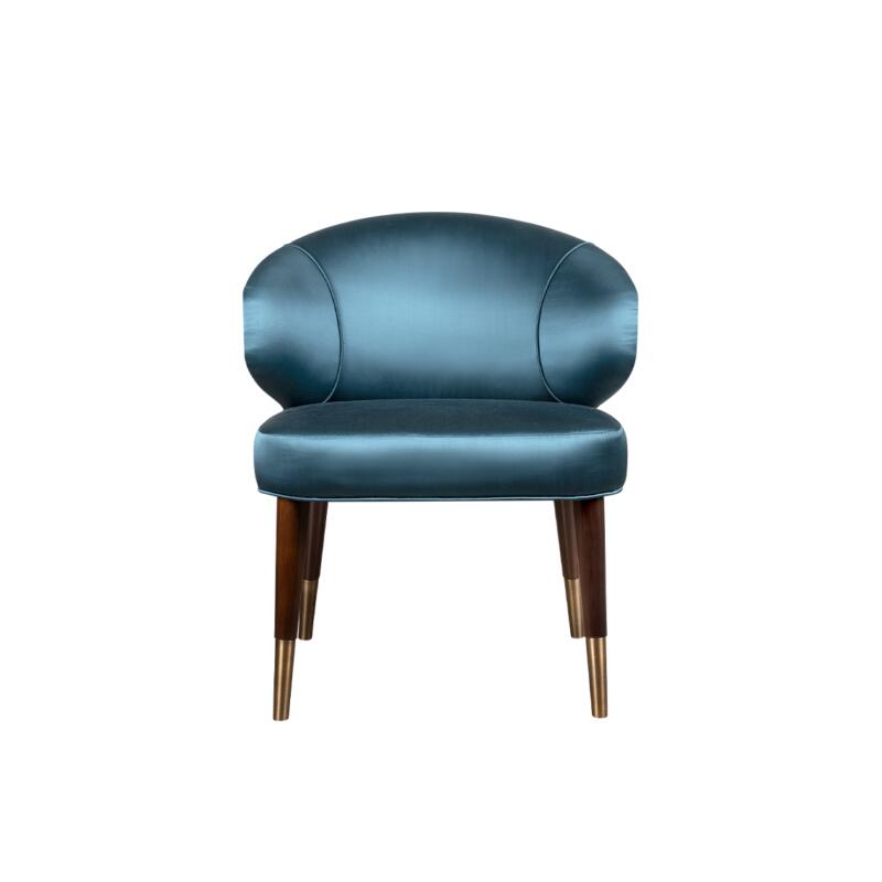 Tippi Dining Chair by the Glamorous Ottiu Beyond Upholstery