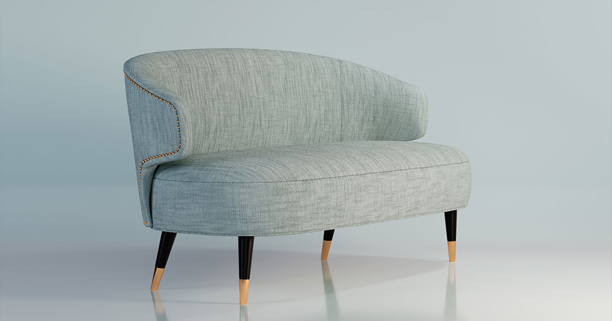 Tippi Twin Seat by the Glamorous Ottiu | Beyond Upholstery