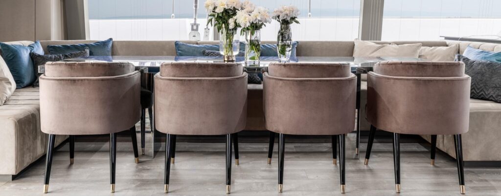 10 Velvet Chairs by the Glamorous Ottiu Beyond Upholstery